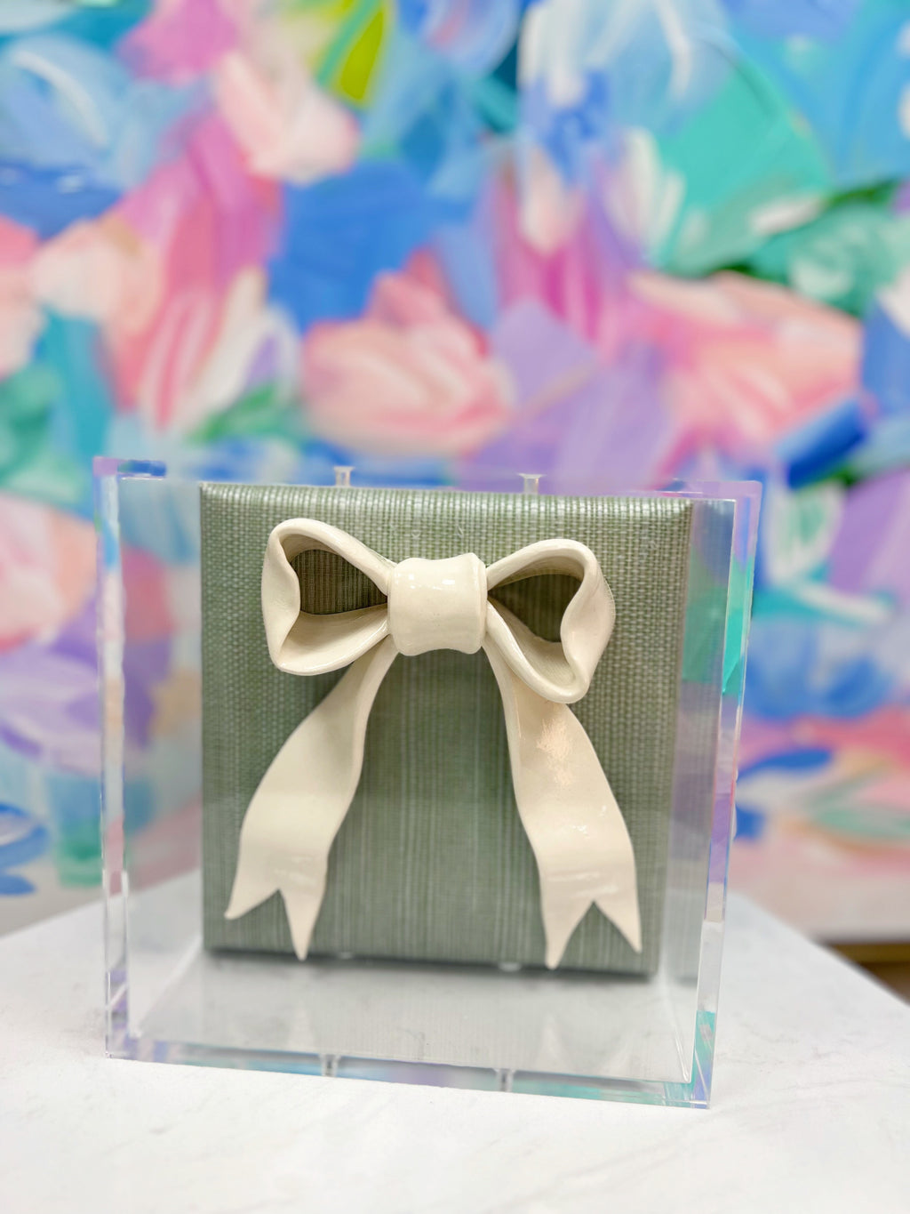 Ceramic Bow Shadowbox – Cowtown Clay